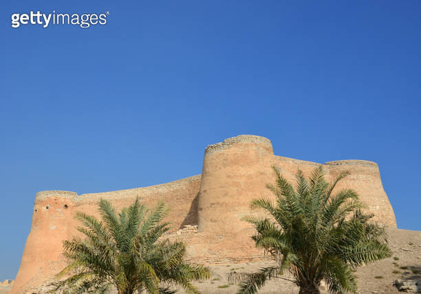 Tarout castle, a Portuguese fortress, Tarout Island, Dammam, Eastern ...