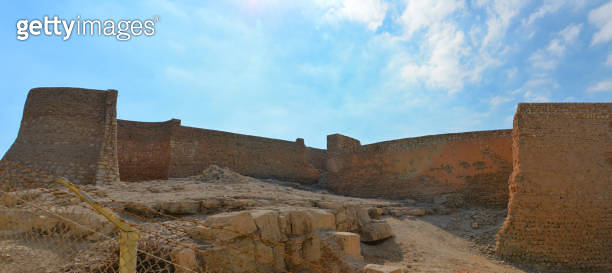 Tarout castle, a Portuguese fortress, Tarout Island, Dammam, Eastern ...