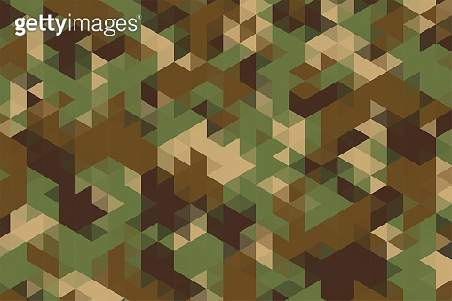 triangles pattern in camouflage military army fabric style texture ...