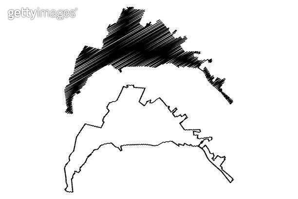 Arak City (Islamic Republic of Iran, Persia, Markazi Province) map ...