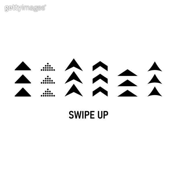 Set up arrow icon. Collection of black up arrow icons. The group arrows ...