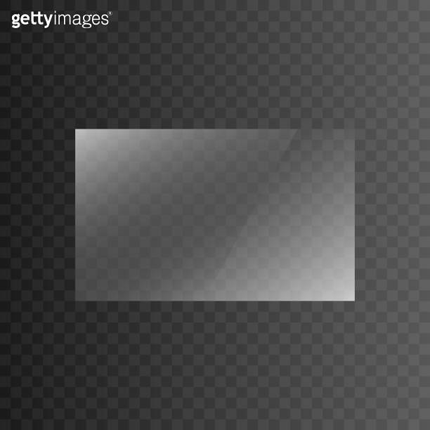 Glass. Transparency. Glass effect. Light, glare, reflection. 이미지 ...