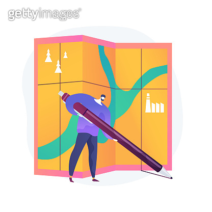 Area management abstract concept vector illustration. (1270616585) - 게티 ...