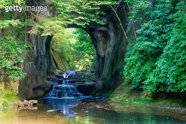 Kameiwa Cave in Kimitsu City, Chiba Prefecture 이미지 (1266730363) - 게티이미지뱅크