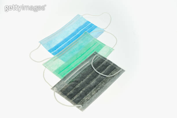 triple health care mask for coronavirus prevention or covid-19 ...