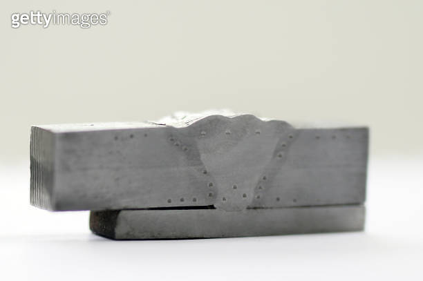 A macroscopic Examinations (macro tests) and hardness test specimen ...