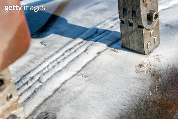 View of the crack (underbead) between weld metal and base metal ( heat ...