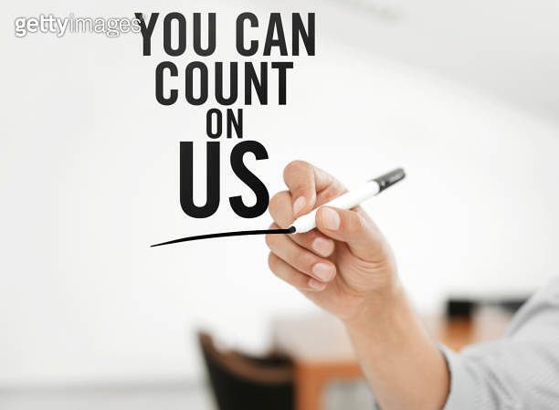 You can count on us 이미지 (1220426391) - 게티이미지뱅크