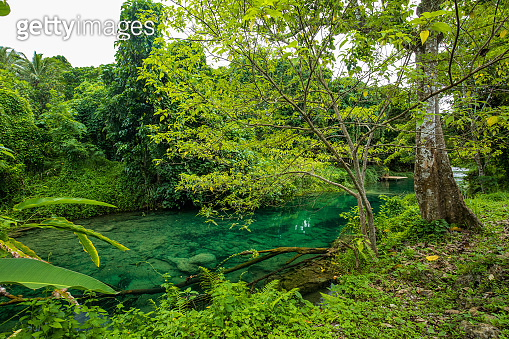 Rarru Rentapao Cascades, Waterfall and the River, Teouma village, Efate ...