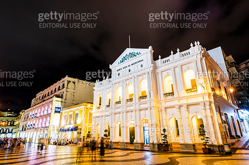 Historic Centre of Macau-Senado Square in Macau 이미지 (1210462603) - 게티이미지뱅크