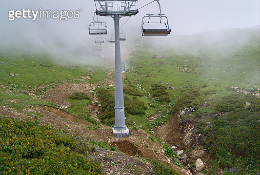 cable car in the mountains, cableway cableways, funicular 이미지 ...