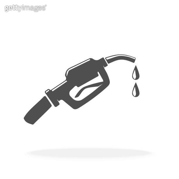 Fuel Pump Nozzle Icon or Logo Vector Illustration (1262349258) - 게티이미지뱅크