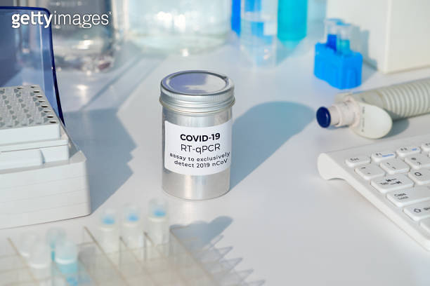 Test kit to detect novel COVID-19 coronavirus in patient samples. RT ...