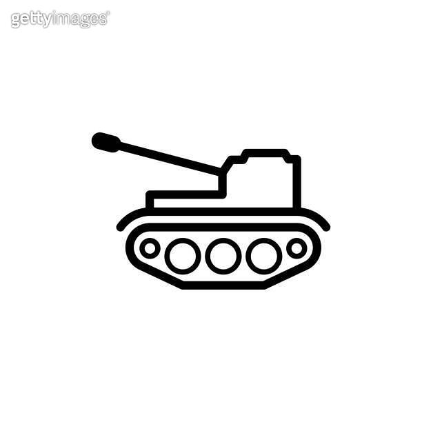 Military Tank destroyer icon trendy (1218571261) 일러스트, 무료 일러스트, 아이콘, 무료 ...