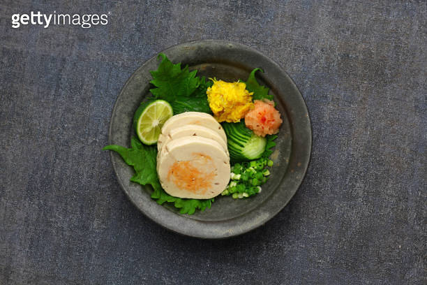 ankimo, steamed monkfish liver, japanese cuisine (1249823785) - 게티이미지뱅크