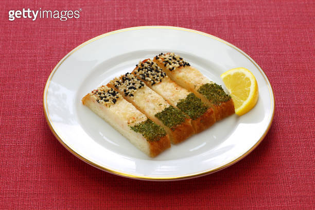 shrimp toast, prawn toast, chinese dim sum dish (1250274218) - 게티이미지뱅크