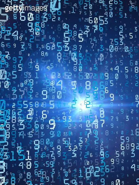 Power of big data. Binary code information bit. 이미지 (1209904860) - 게티이미지뱅크