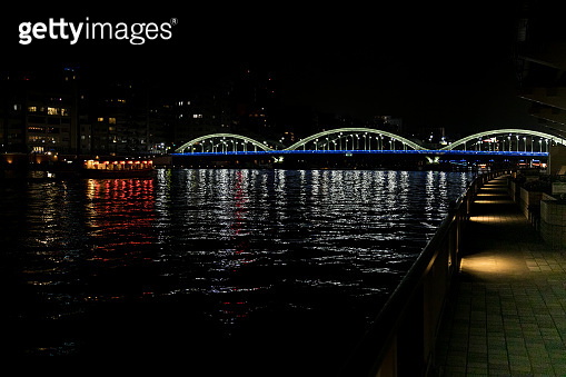 Illuminated Umaya-bridge, Taito-ku, Tokyo, Japan 이미지 (1270470168) - 게티이미지뱅크