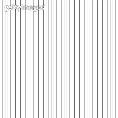 Vector seamless striped pattern. Vertical lines endless texture. Repeatable simple black and ...