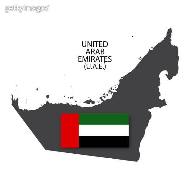 Arab emirates outline flag, great design for any purposes. Saudi ...