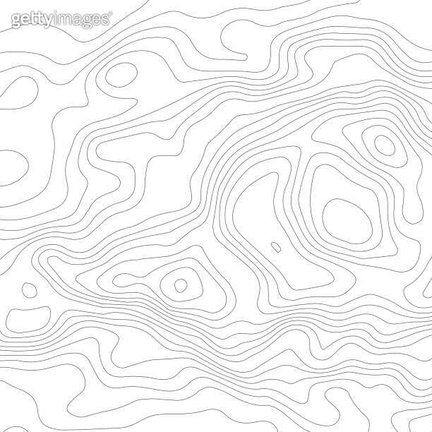 Topographic map contour background. Contour map vector. Map line of ...