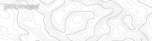 Topographic map contour background. Contour map vector. Map line of ...