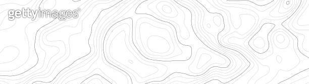 Topographic map contour background. Contour map vector. Map line of ...