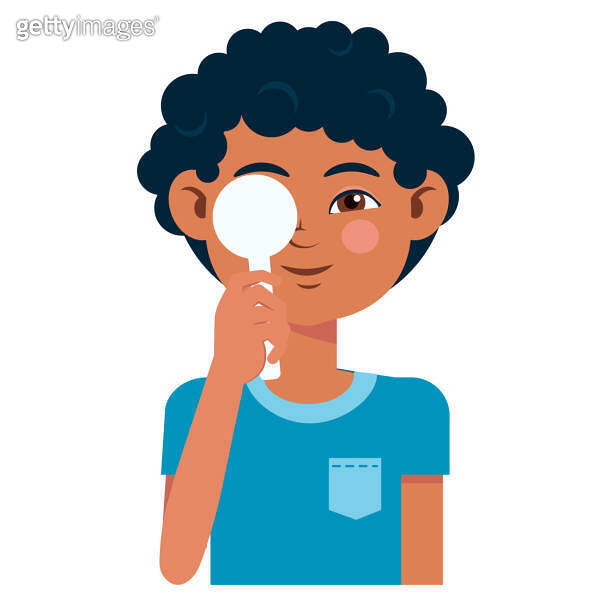 Children vision checkup in ophthalmological clinic. Optometrist ...