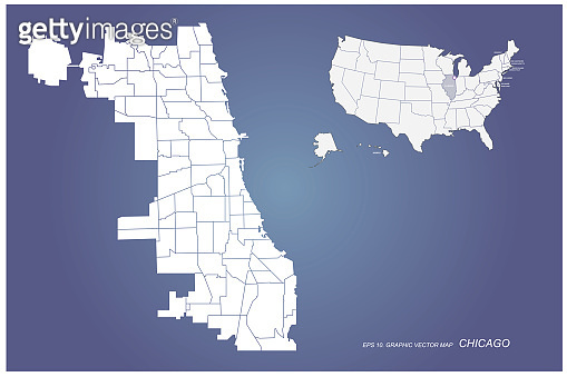 A map of the United States and a map marked by the boundaries of U.S ...