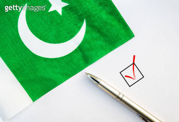 Flag of Pakistan and check mark 이미지 (1205032073) - 게티이미지뱅크