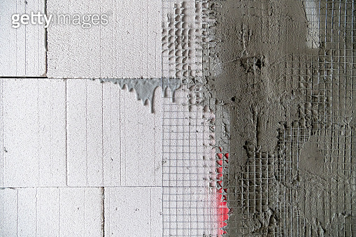 Picture of the internal construction process of the building . Steps ...