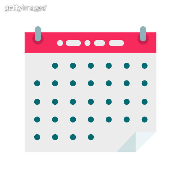 Due Date Icon on Transparent Background 이미지 (1282043605) - 게티이미지뱅크