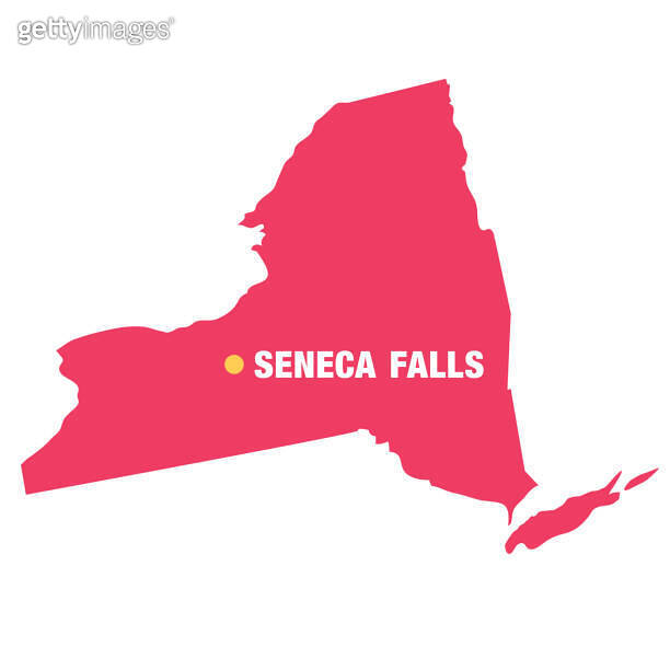 Seneca Falls Icon on Transparent Background (1284296994) 일러스트, 무료 일러스트 ...