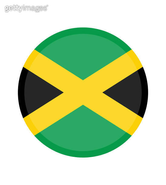 National jamaica flag, official colors and proportion correctly ...