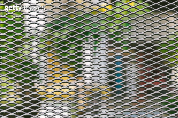 Iron wire fence. Fence grilles rust texture background. Fence Steel ...