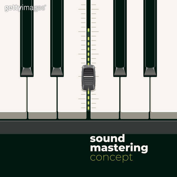 Soung Mastering Concept 이미지 (1213221558) - 게티이미지뱅크