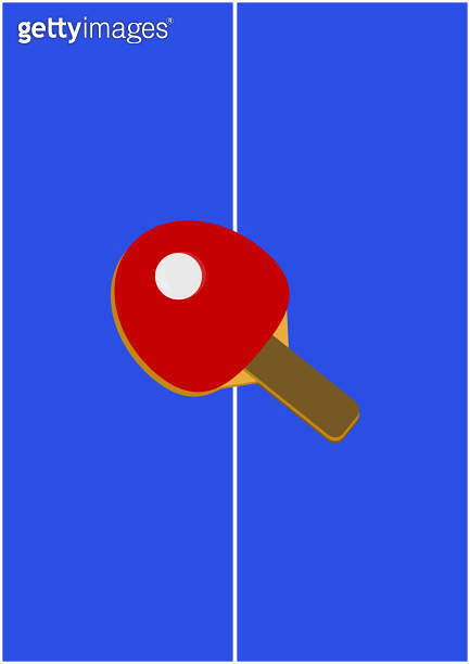 Racket for playing table tennis vector image. 이미지 (1271157623) - 게티이미지뱅크