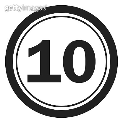 10 cent icon. Vector isolated sign symbol. 이미지 (1251584434) - 게티이미지뱅크