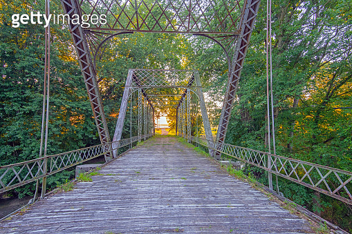 Bridge-Butler Bridge-Built in 1903-Miami County Indiana-288 feet long ...