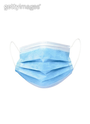 Blue Medical Disposable breath filter Face Mask with covid-19 with ...