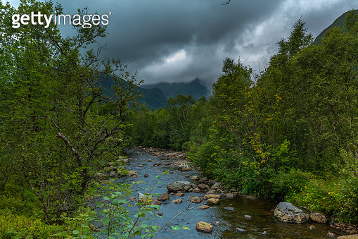 Hike to Trollkirka (Troll church cave), a marble and limestone cave ...