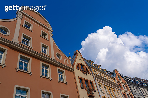 The charming cathedral square in the old town of Riga, Latvia. Founded ...