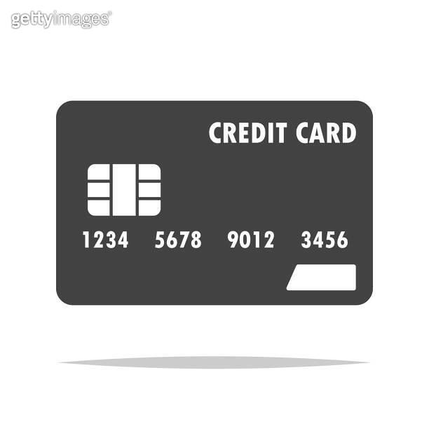 Credit card icon transparent vector isolated illustration (1210359947 ...