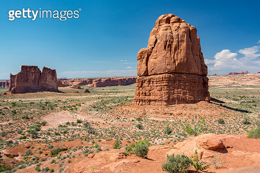 One of the most famous landmarks in Arches National Park, Moab Utah ...