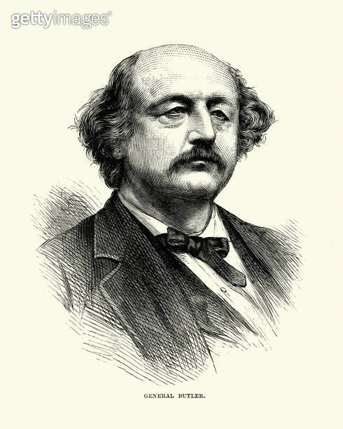 Benjamin Butler, major general of the Union Army (1211553294) - 게티이미지뱅크