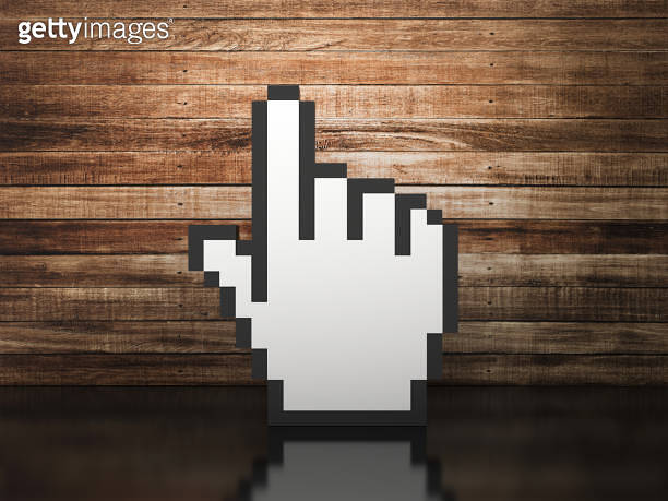 Computer Hand Cursor - 3D Rendering (1220737366) 일러스트, 무료 일러스트 - 게티이미지뱅크