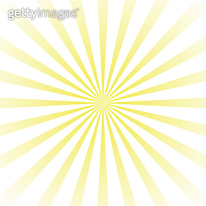 Comic yellow vector graphic with radial stripe pattern. (1200294483 ...