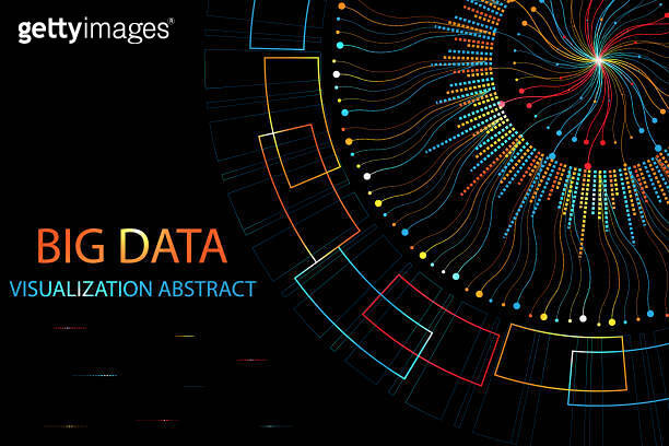 big data visualization analysis abstract background. 이미지 (1248653937) - 게티이미지뱅크