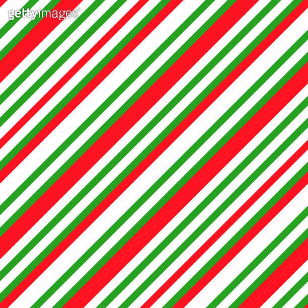 Simple retro Christmas seamless pattern. Traditional red and green ...