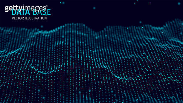 Digital technology background. Abstract connections. Hybrid technology. Big data, artificial ...